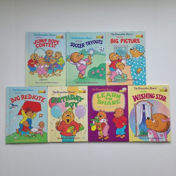 Books | Other | Bundle 7 Vintage Kids Books Berenstain Bears Cub Club ...